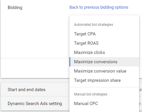 Choosing the right bidding strategies for Google Ads - Goldstar IT
