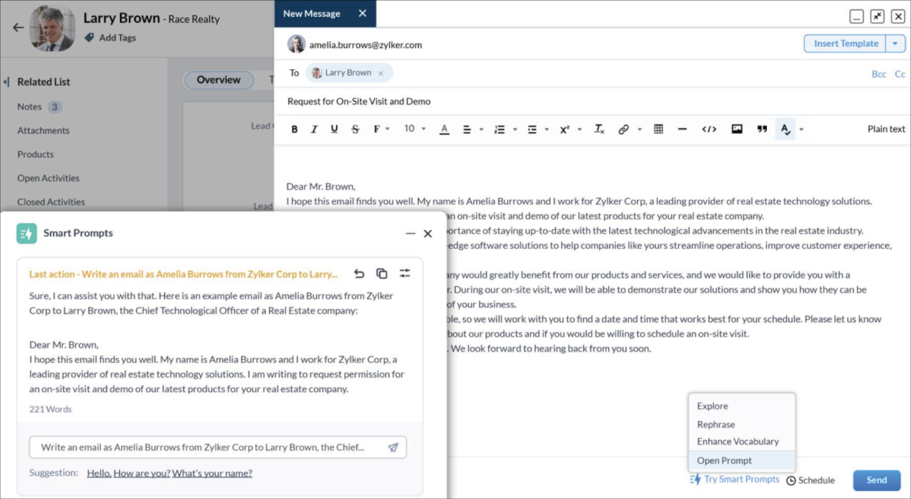Zoho CRM embraces Open AI integration for Zia with Goldstar IT