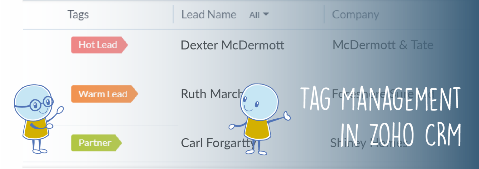 Tag Management in Zoho CRM - Goldstar IT