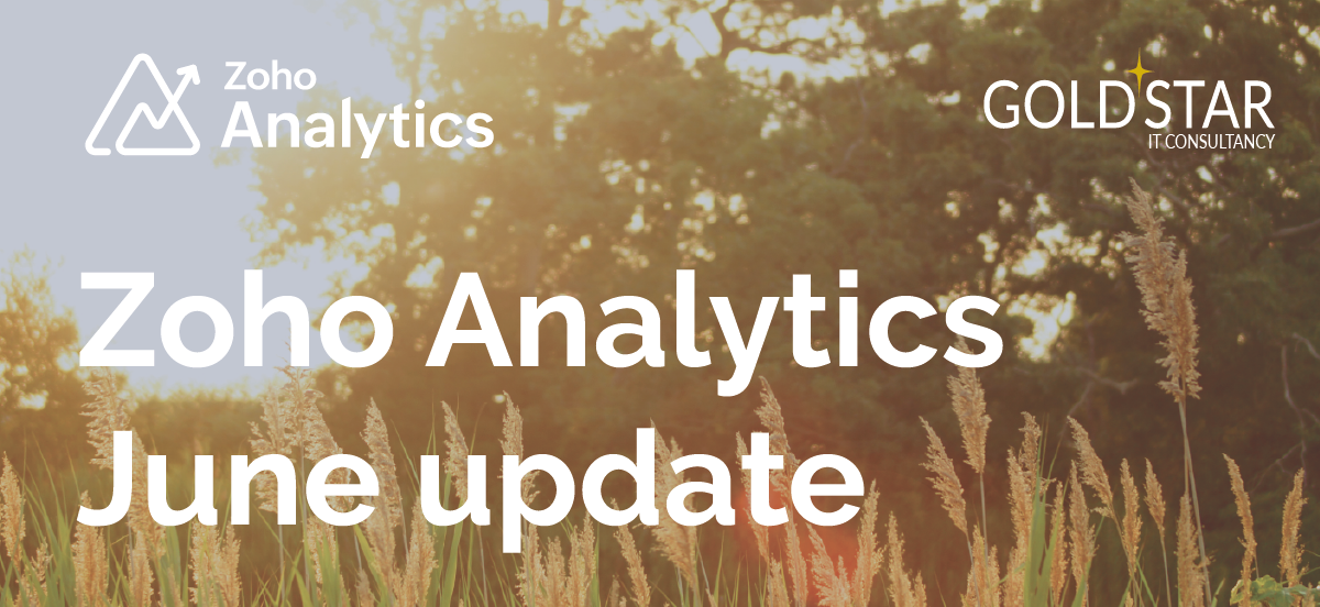 Introducing Zoho Analytics 6.0 Beta - Goldstar IT
