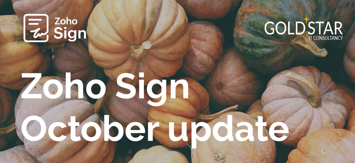 A must-know update for Zoho Sign: Formula Fields - Goldstar IT